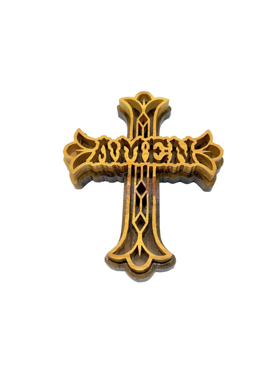 Amen Cross - Worship Woodworks